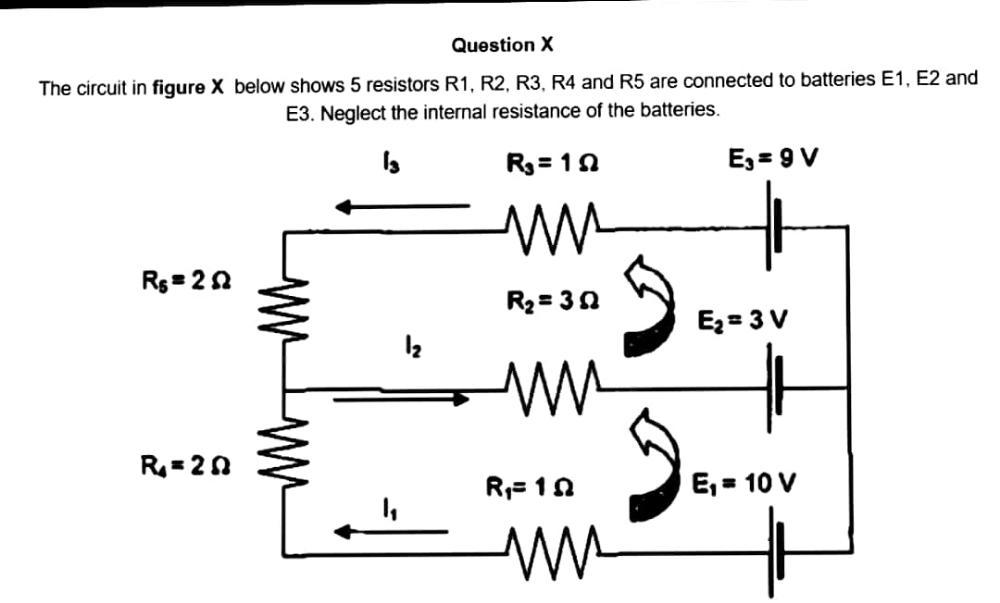 Solved a) write down the relationship between the currents | Chegg.com