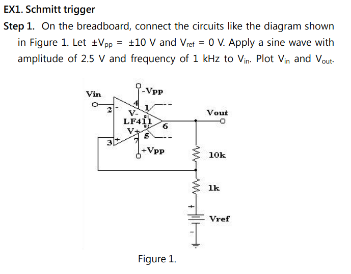 Solved Use IsSpice to simulate the circuit in EX1. Plot Vout | Chegg.com