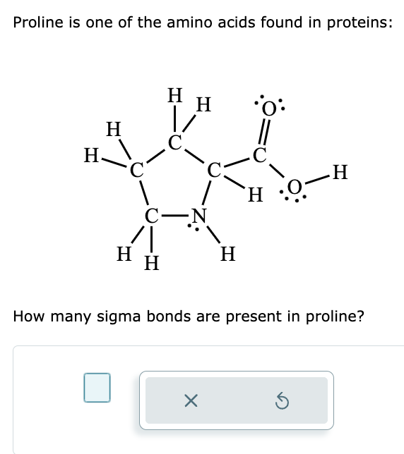 Solved Proline is one of the amino acids found in proteins: | Chegg.com