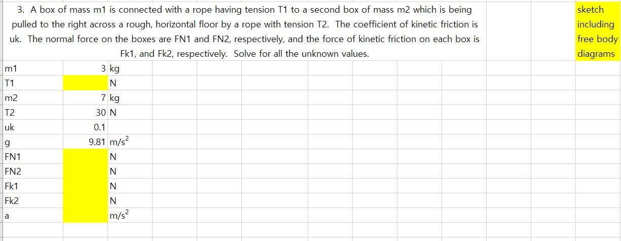 Solved Provide an answer in each of the highlighted boxes. | Chegg.com