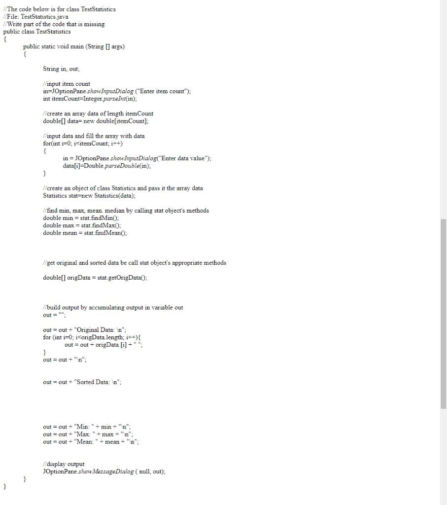 Solved Topic Primitive Arrays Description Write a program | Chegg.com