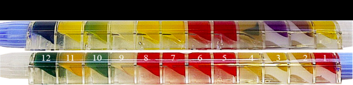 Solved Below is your enteropluri tube test result. The | Chegg.com