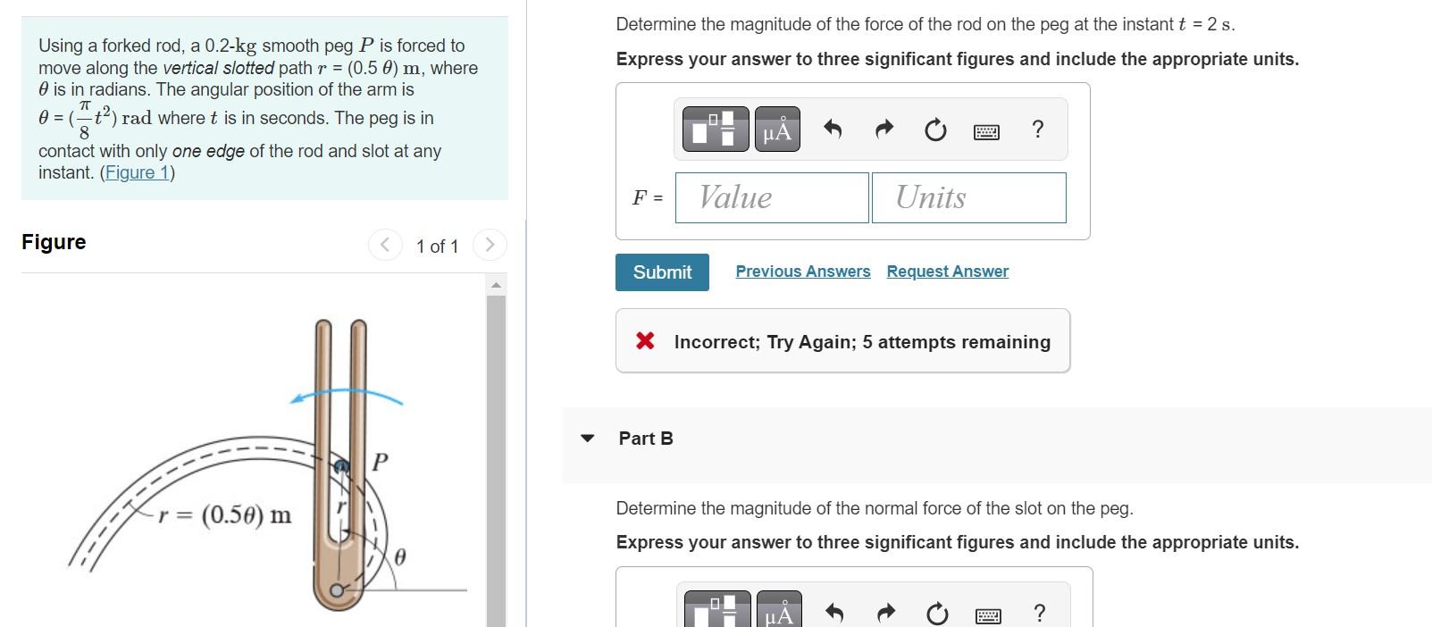 Solved Figure X Incorrect; Try Again; 5 attempts remaining | Chegg.com