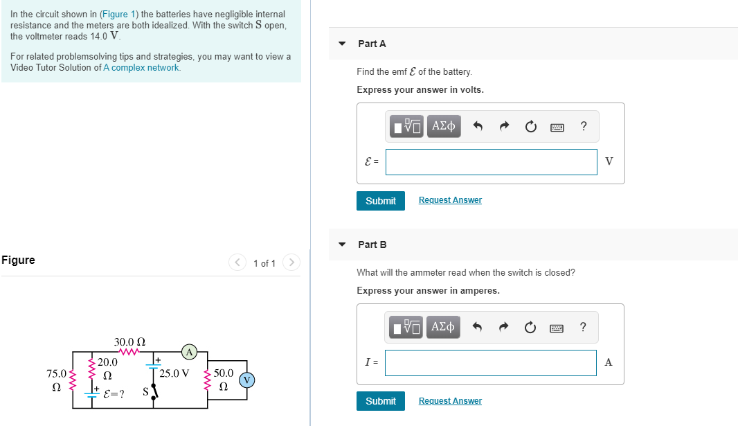 Solved In the circuit shown in (Figure 1) the batteries have | Chegg.com