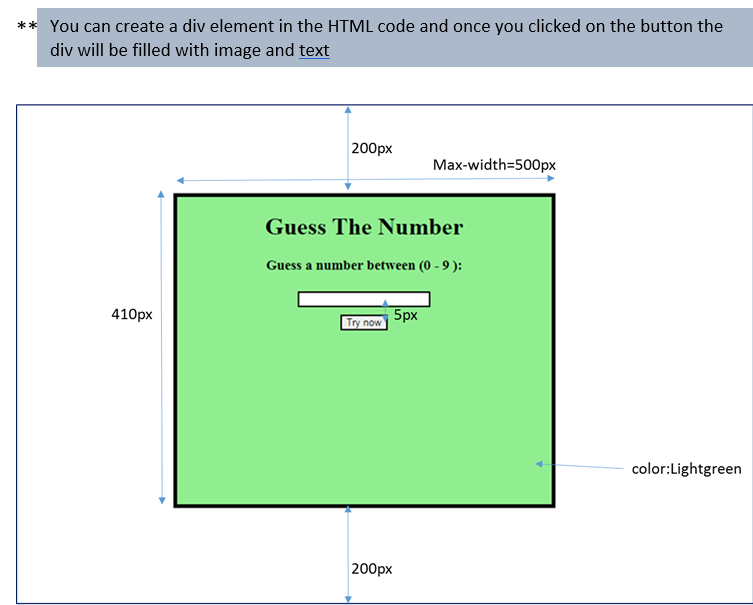 Solved Design a web page like the following HTML page using | Chegg.com