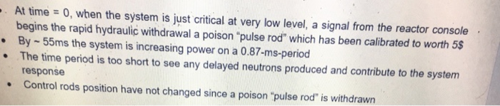 Solved Sandia Laboratories Annular Core Research Reactor | Chegg.com