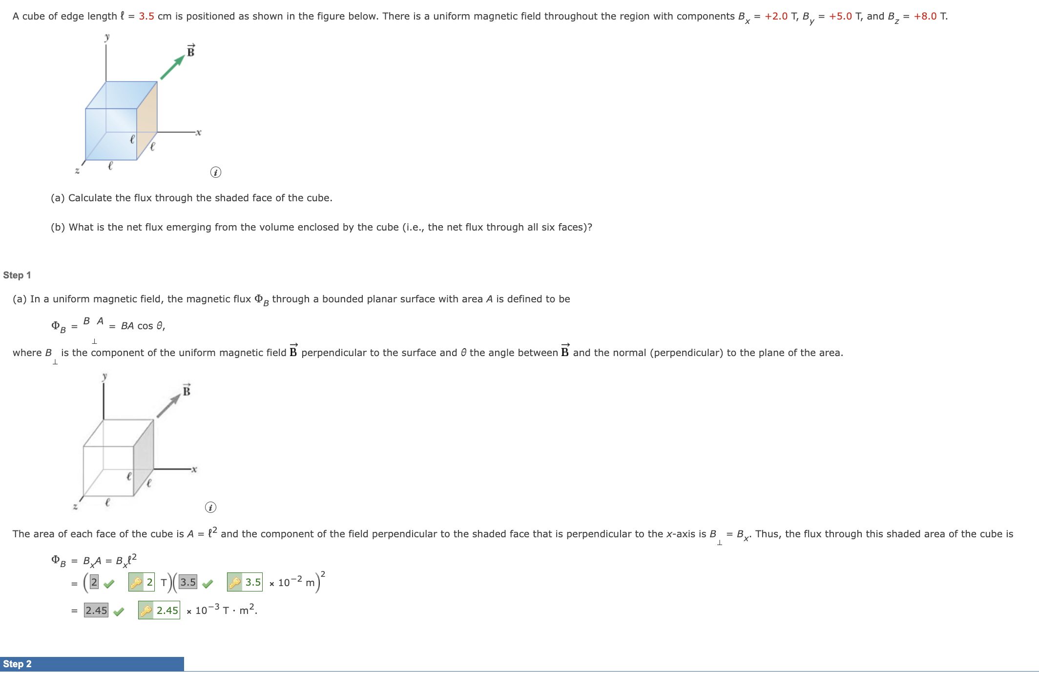 Solved Part two: When a surface is closed (i.e., completely | Chegg.com