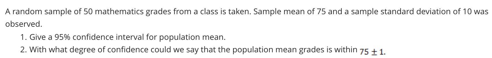 Solved A random sample of 50 mathematics grades from a class | Chegg.com