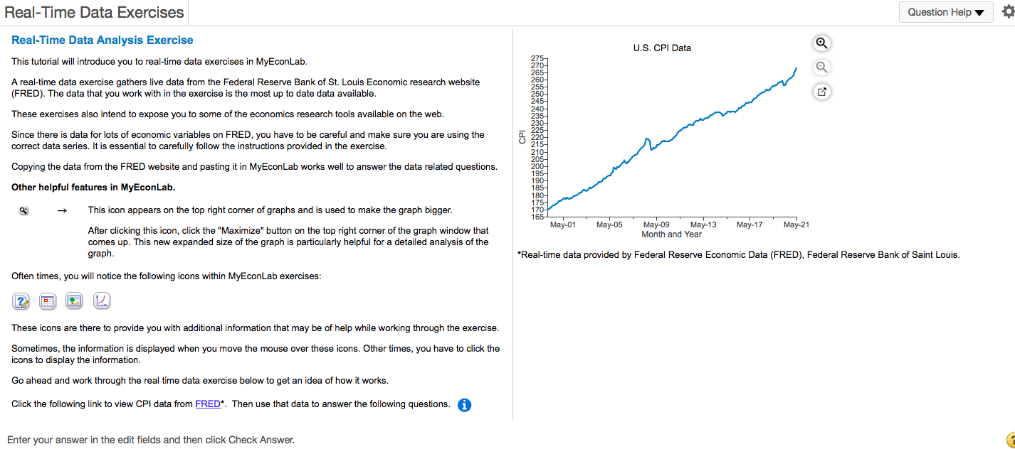 Solved Real-Time Data Exercises Question Help U.S. CPI Data | Chegg.com
