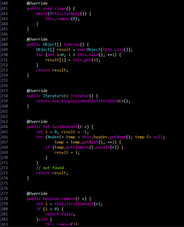 Solved 1 import java.util.Iterator; 2 import | Chegg.com