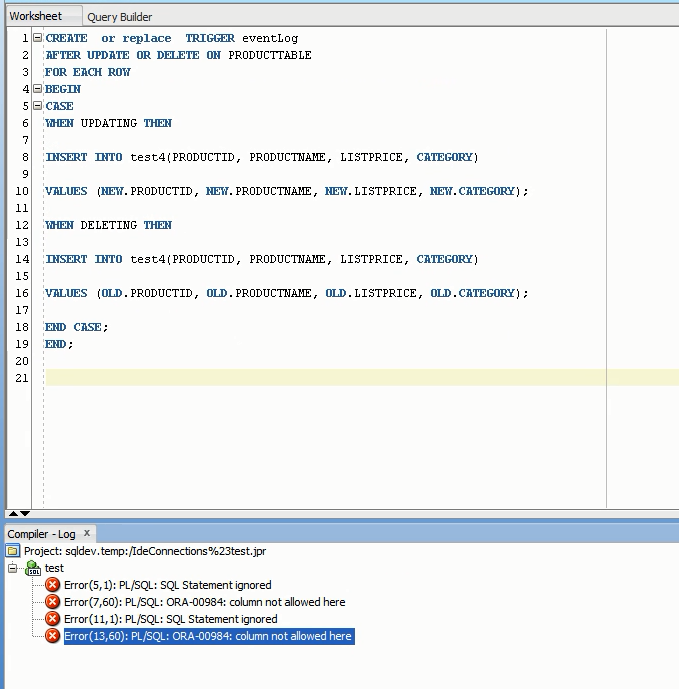 Solved Receiving the following error when attempting to | Chegg.com