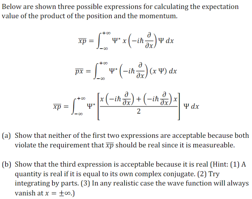 Solved Below Are Shown Three Possible Expressions For