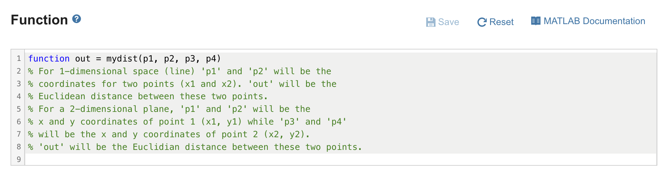 Solved Using nargin with User-Defined Functions My Solutio | Chegg.com