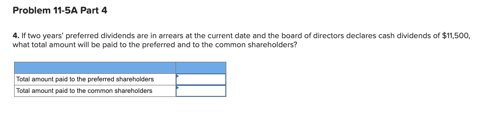 Solved Required information Problem 11-5A Computing book | Chegg.com