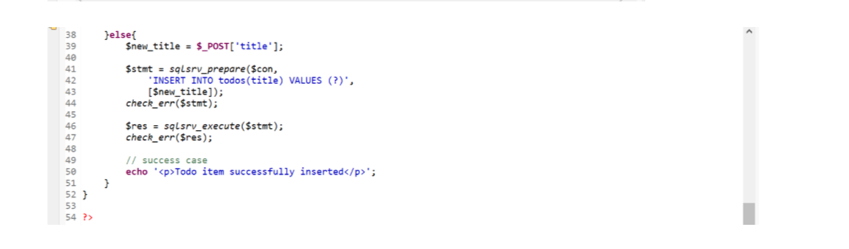 Solved Compulsory Task 1 Alter the todo.php script to keep | Chegg.com