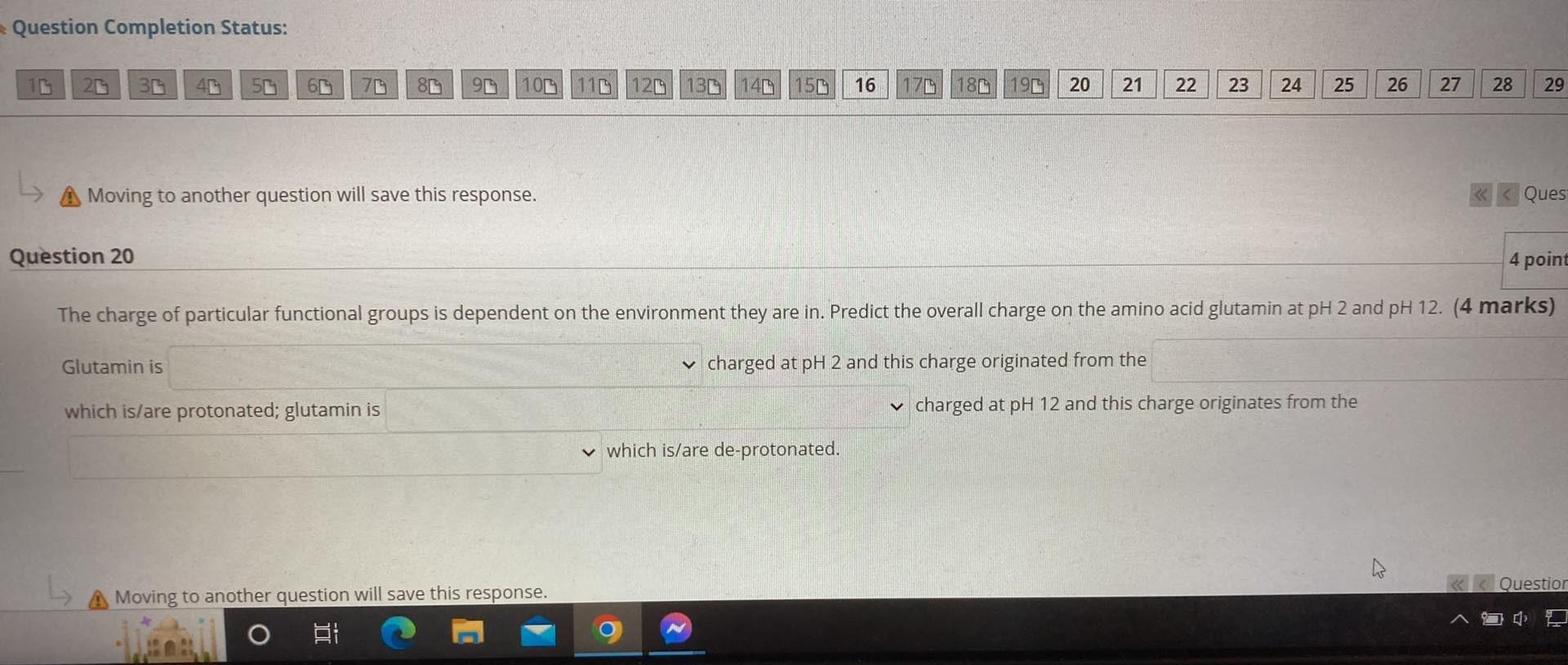 Solved the charge of particular functional groups is | Chegg.com