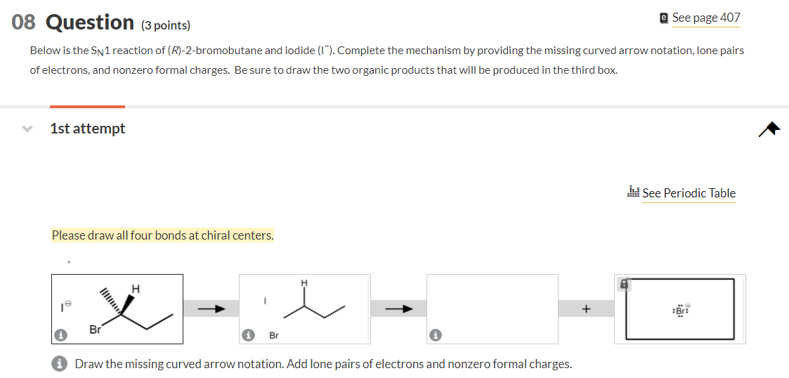 Solved 08 Question (3 points) @ See page 407 Below is the SN | Chegg.com