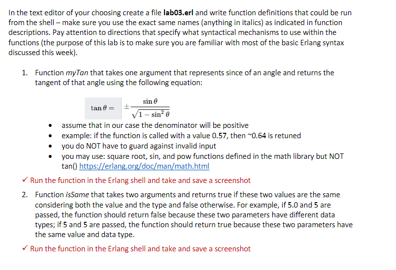 In the text editor of your choosing create a file | Chegg.com