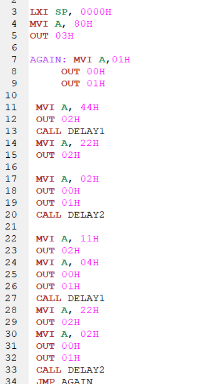 Solved 8085 microprocessor Example on how to use interrupt | Chegg.com