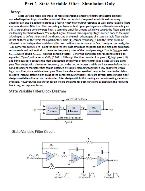 A filter is a circuit that produces a prescribed | Chegg.com