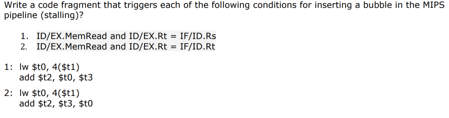 Solved Write a code fragment that triggers each of the | Chegg.com Solved Write a code fragment that triggers each of the | Chegg.com