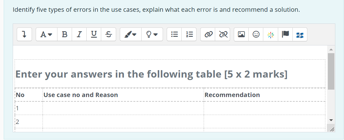Solved FUNCTIONAL REQUIREMENTS SPECIFICATION FOR ATO Please | Chegg.com