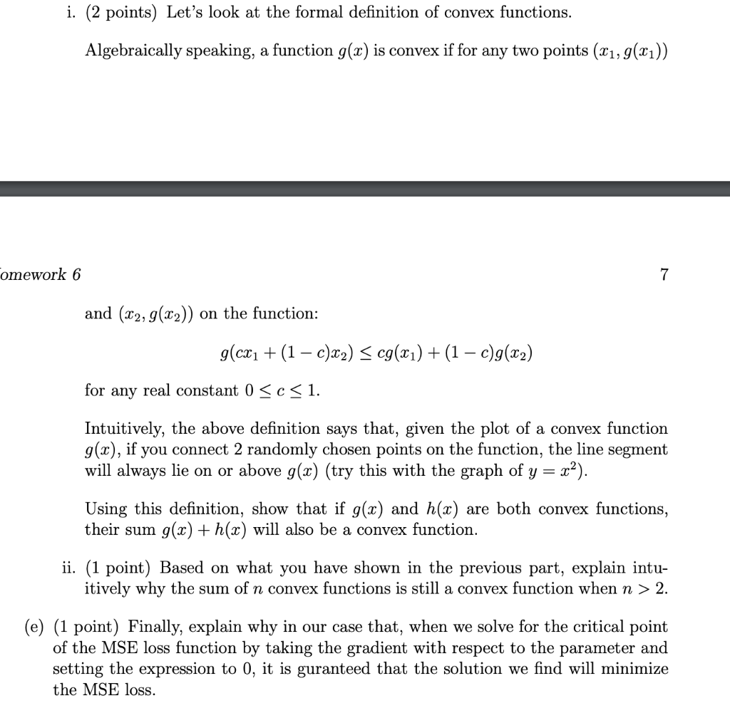Solved i. (2 points) Let's look at the formal definition of | Chegg.com