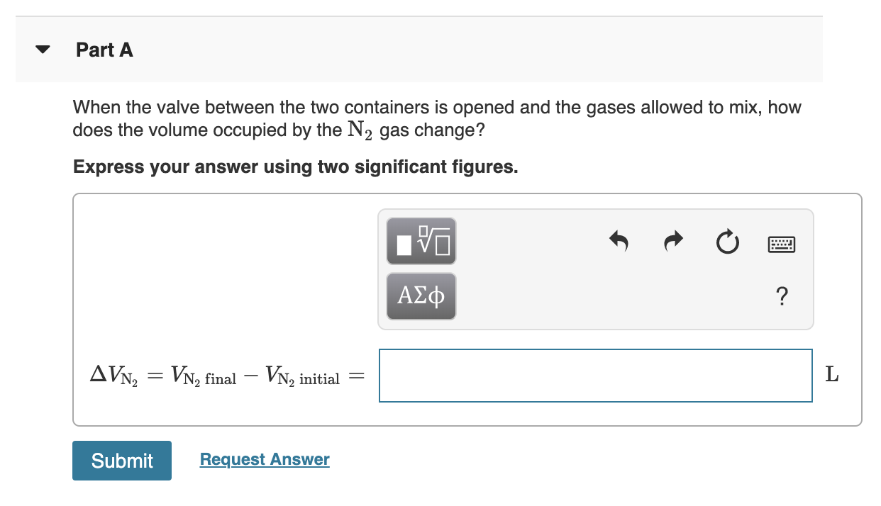 Solved Figure ( 2.0 L 1.0 atm 25 °C 3.0L 2.0 atm | Chegg.com