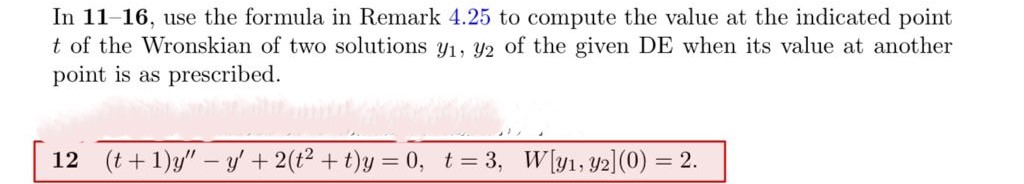 Solved In 11-16, use the formula in Remark 4.25 to compute | Chegg.com