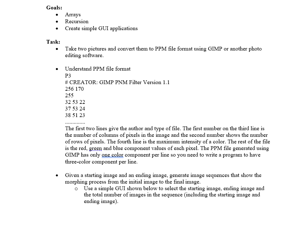 Do in java. This is all the information that was | Chegg.com