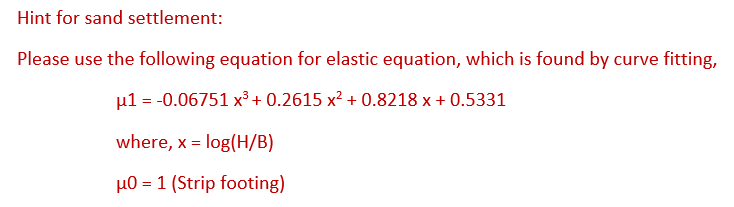 Solved A rigid strip footing with a width of B is | Chegg.com