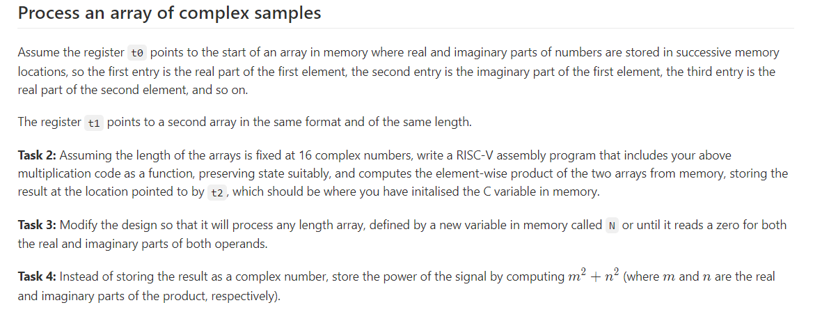 Solved Assume the register points to the start of an array | Chegg.com