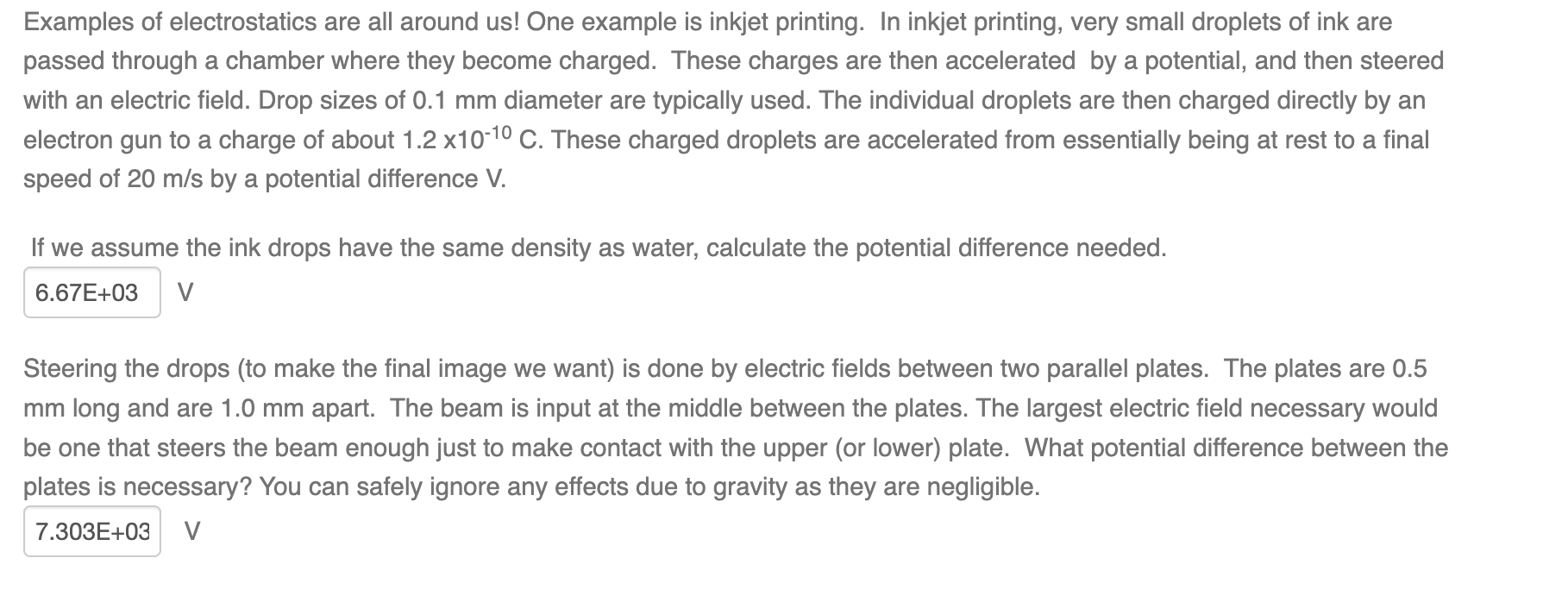 Solved Examples of electrostatics are all around us! One | Chegg.com