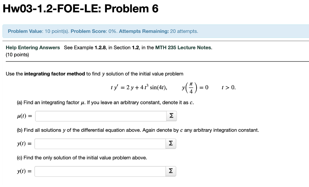 Solved Hw03-1.2-FOE-LE: Problem 6 Problem Value: 10 | Chegg.com