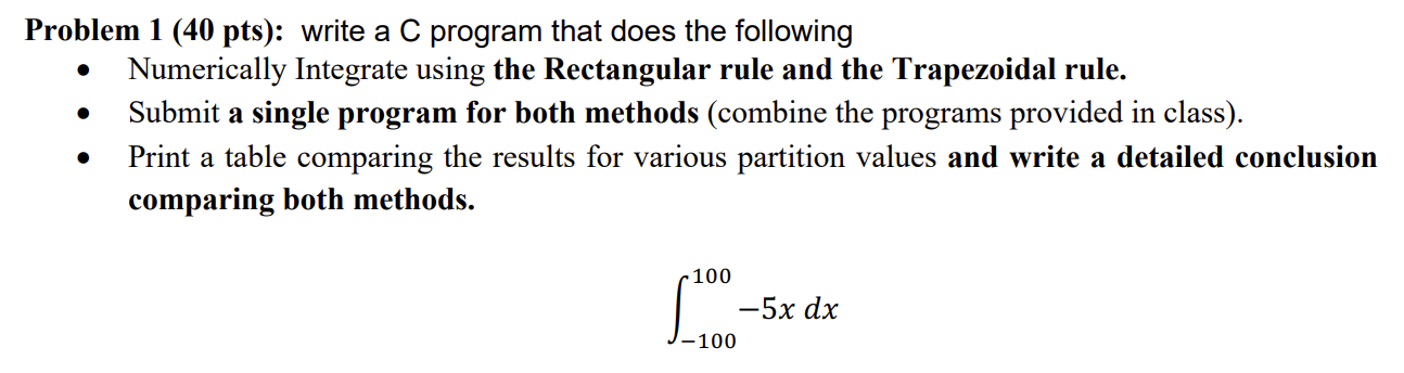 Solved Need a C(putty) program that does the rectangular | Chegg.com