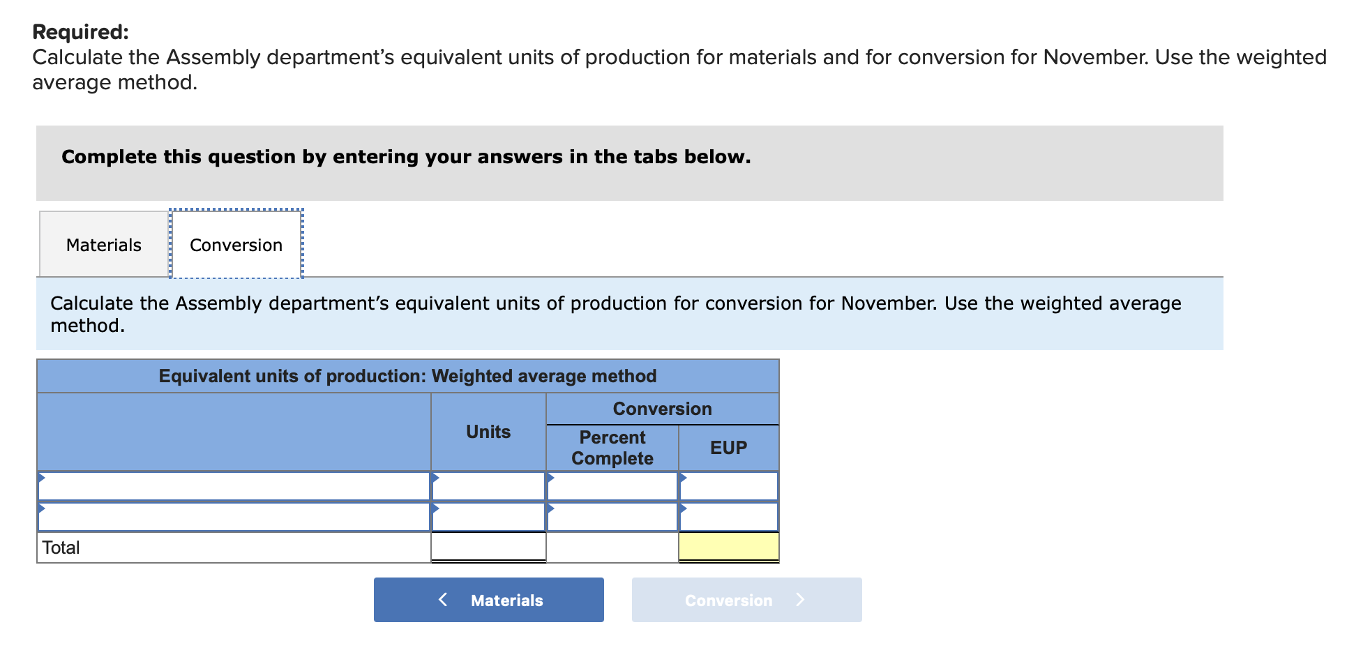 Solved Carlberg Company has two manufacturing departments, | Chegg.com