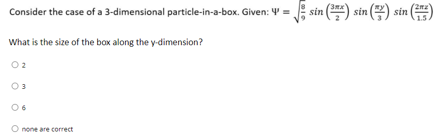 Solved пу 2TZ Consider the case of a 3-dimensional | Chegg.com