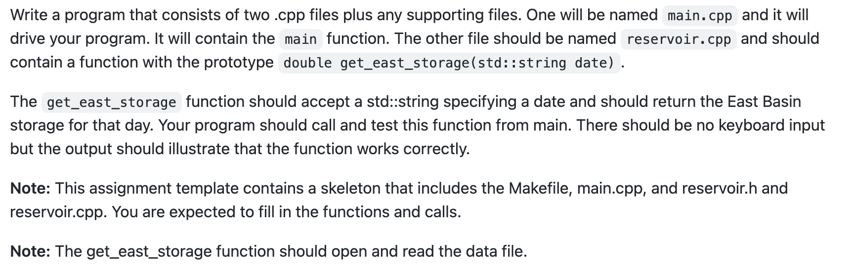 Solved The following program, write the code in C++, please | Chegg.com