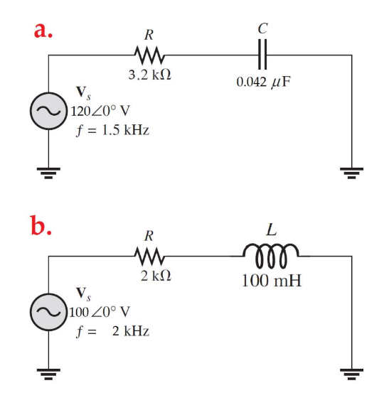 Solved In the Circuits a. and b. which are shown below: a. | Chegg.com