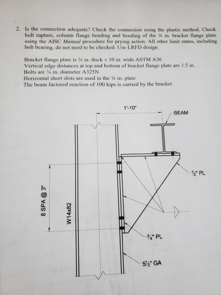 2. Is the connection adequate? Check the connection | Chegg.com
