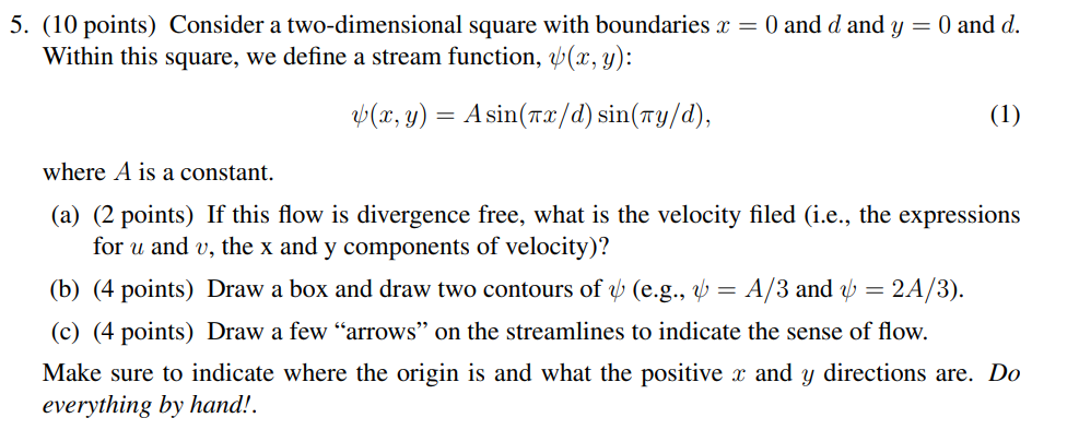 Solved (10 points) Consider a two-dimensional square with | Chegg.com