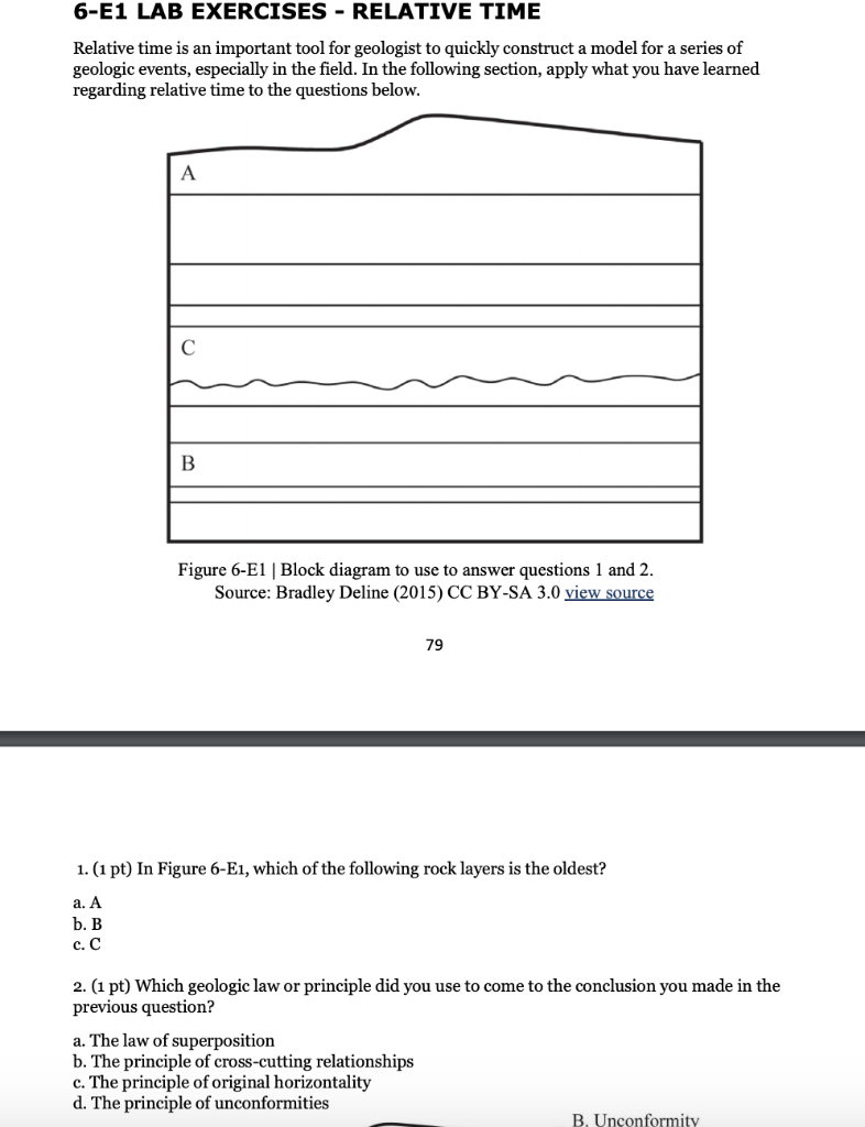 Solved 6-E1 LAB EXERCISES RELATIVE TIME Relative time is an | Chegg.com