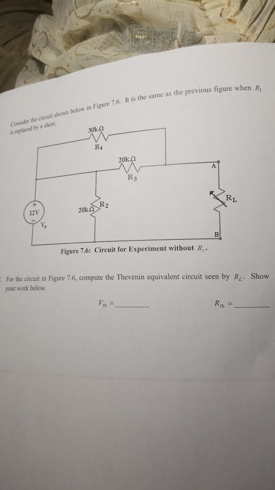 Solved EEE202 ent #7: EQUIVALENT CIRCUITS Experiment & | Chegg.com