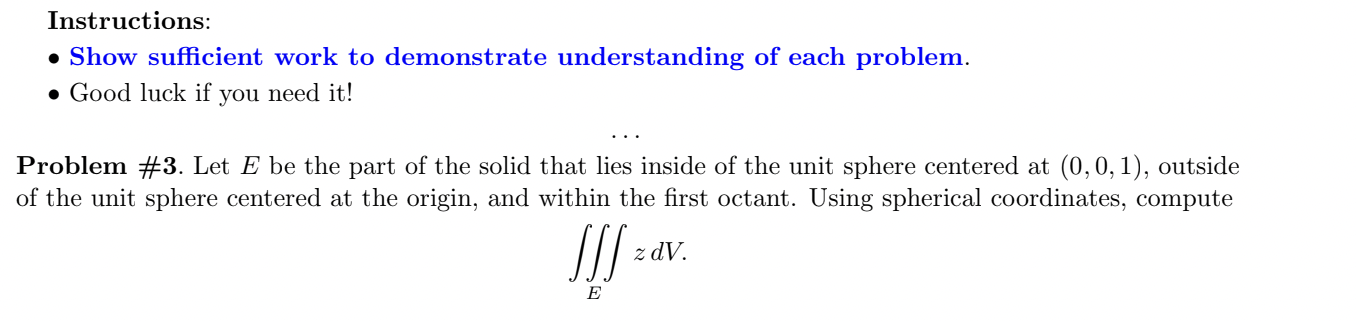 Solved Let E be the part of the solid that lies inside of | Chegg.com