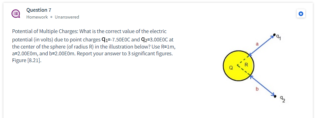 Solved Potential of Multiple Charges: What is the correct | Chegg.com