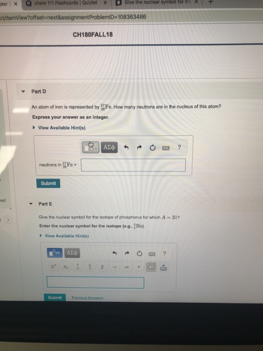 Solved Part A 40 Ar, Enter your answers numerically | Chegg.com