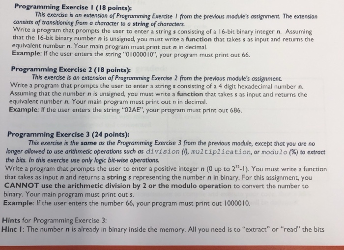 Solved Programming Exercise I 18 Points This Exercise Is 2142