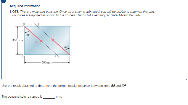 Solved Required information NOTE: This is a multh-part | Chegg.com