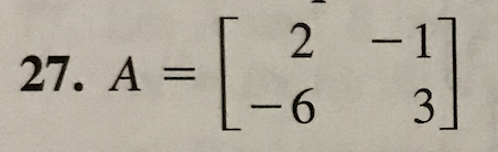 Solved Finding the Nullspace of a Matrix In Exercises 27–40, | Chegg.com