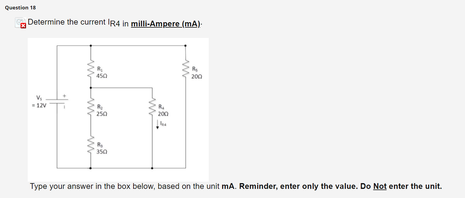 Solved Determine the value of the current IR3. R1 w w 7502 | Chegg.com
